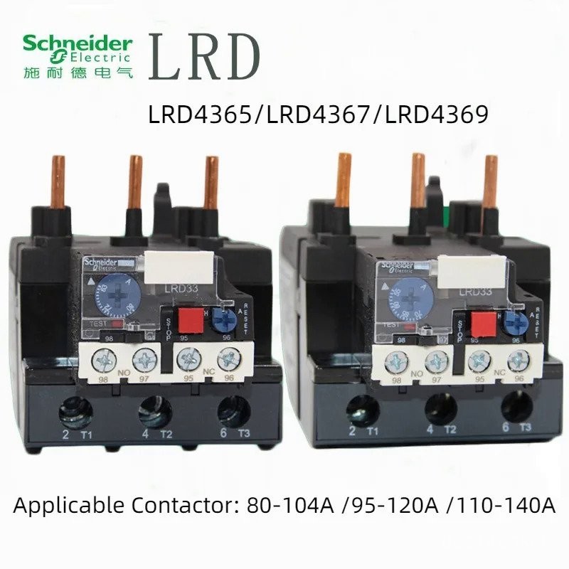 Schneider Electric Thermal Overload Relay Lrd4365/Lrd4367/Lrd4369 ...