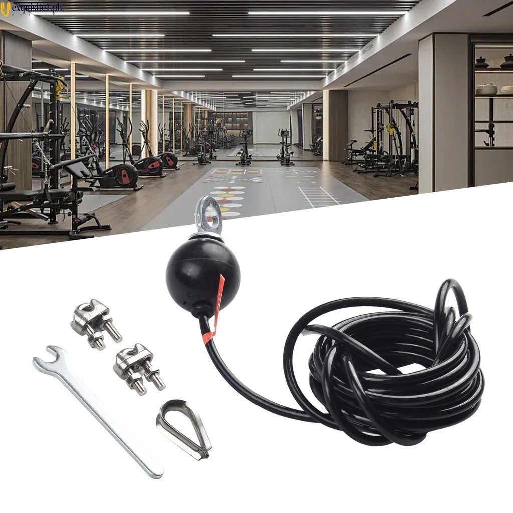 Gym Steel Wire Rope 100kg 1PCS/set 5mm Thickness Multi Gym Cable Cross ...