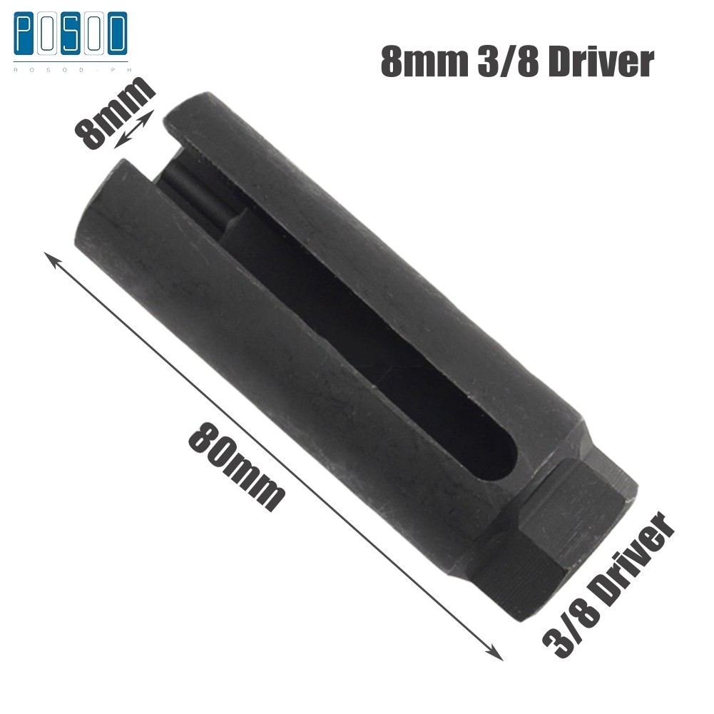 Oxygen Sensor Socket 1/2\'\' 3/8\'\' Black DIY For 1/2inch Drive ...