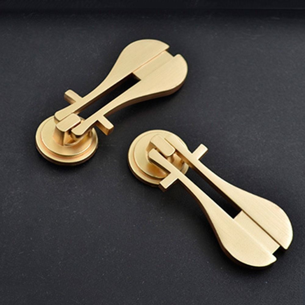 웃Zinc Alloy Door Pull Handles Modern Chinese Pipa Shape Single Hole ...