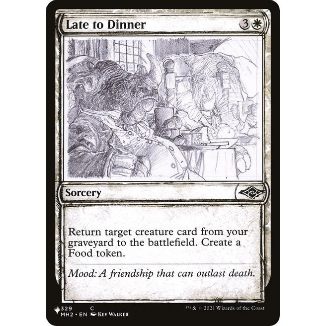 Late to Dinner - Magic The Gathering (MTG) | Shopee Philippines