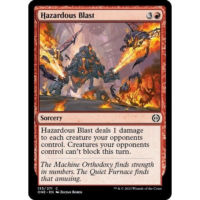 Hazardous Blast - Magic The Gathering (MTG) | Shopee Philippines
