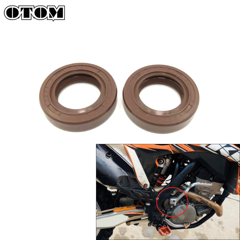 ♟OTOM Motorcycle Start Rod Oil Seals Round NBR Rubber Ring For KTM EXC ...