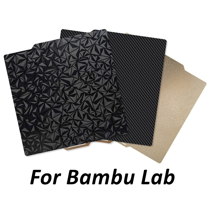 3d Printer Used PEO PEI Cool Build Plate For Bambu Lab X1C/X1/X1E/P1P ...