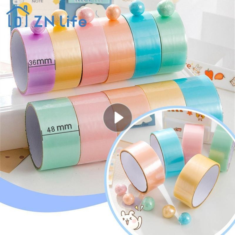 Colorful Stress Relaxing Sticky Ball Tape Toy Rolls Adhesive Tapes ...
