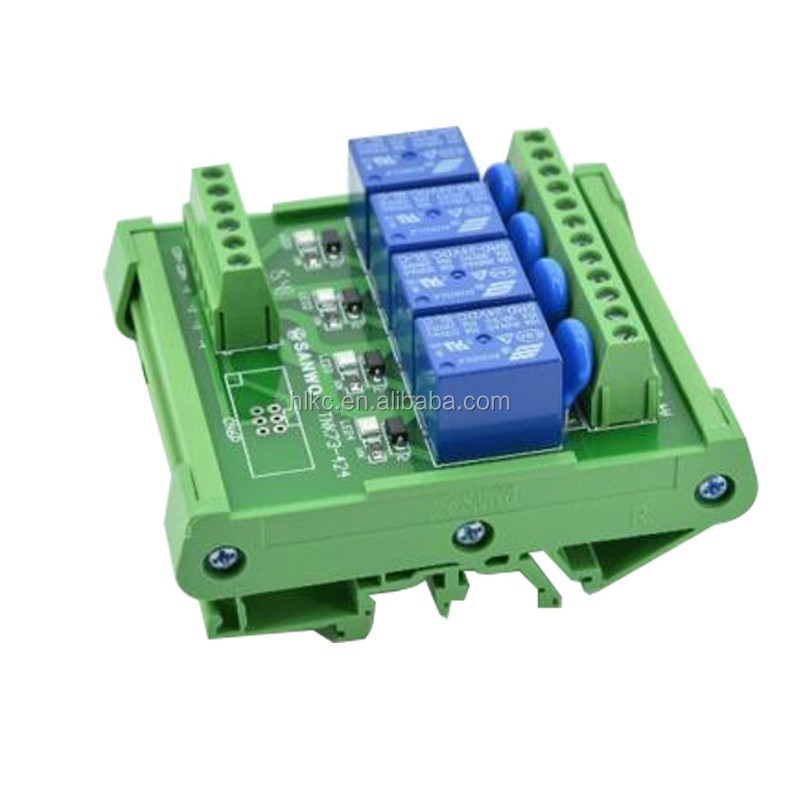 4 channel 24V 10A Songle Relay Module 4 channel module driver board ...