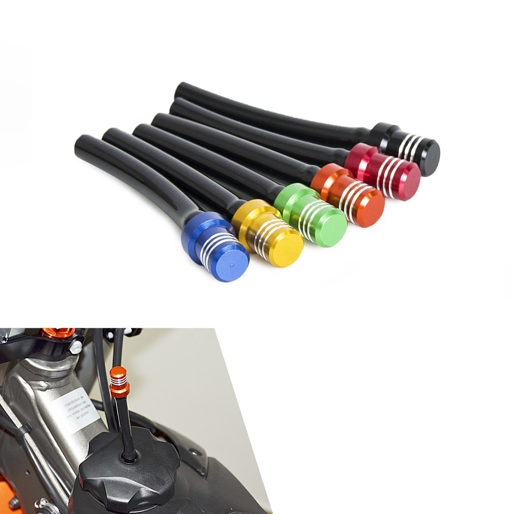 NiceCNC Universal Fuel Gas Tank Cover Air Vent Tube Breather Pit Dirt ...