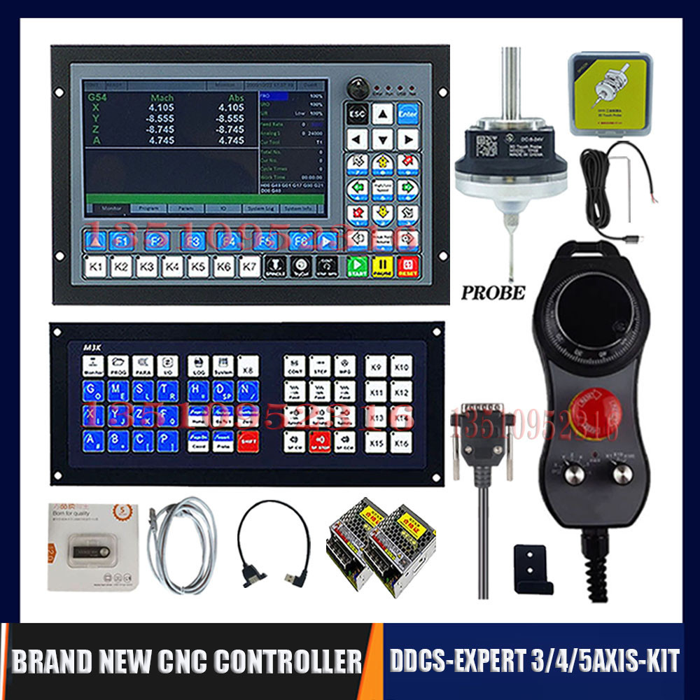 ☈Upgrade The New Cnc Offline Controller Kit Ddcs-expert 3/4/5 Axis ...