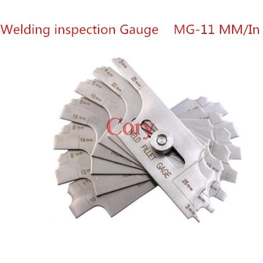๑Welding test gauge Inspection Gage Weld Seam Bead/Fillet/Crown Test ...