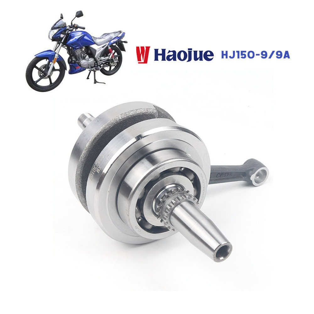 Motorcycle Accessories Crankshaft For Haojue HJ150-9 9A Engine Crankshaft Assembly Crankshaft ...