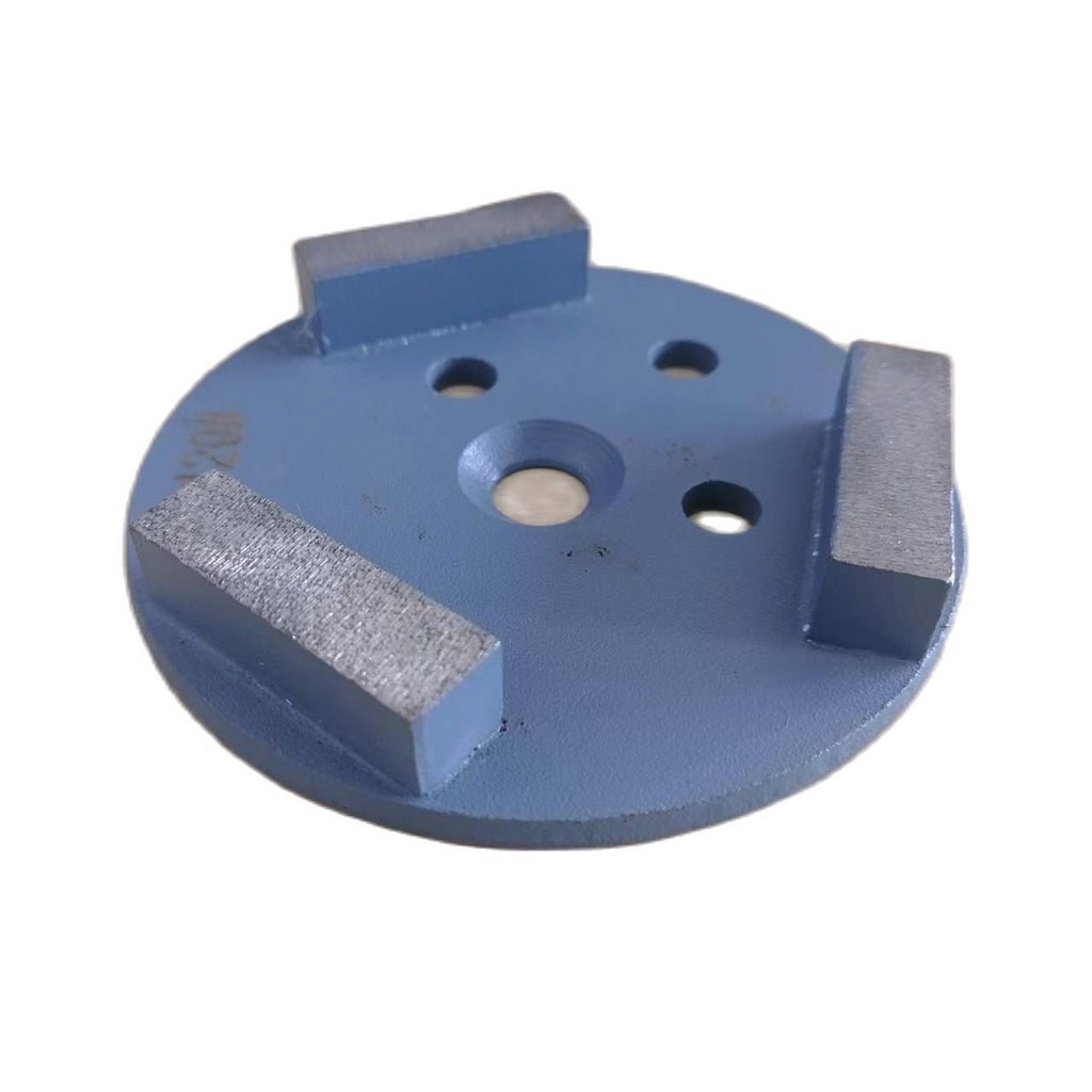 Circle Diamond Abrasive Disc 3 Segments Metal Bond Concrete Grinding ...