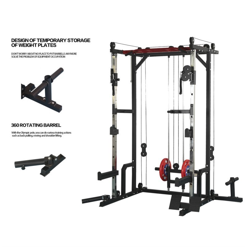 US Stock Multiple Accessory Squat Racks For Full Body Workouts Power ...
