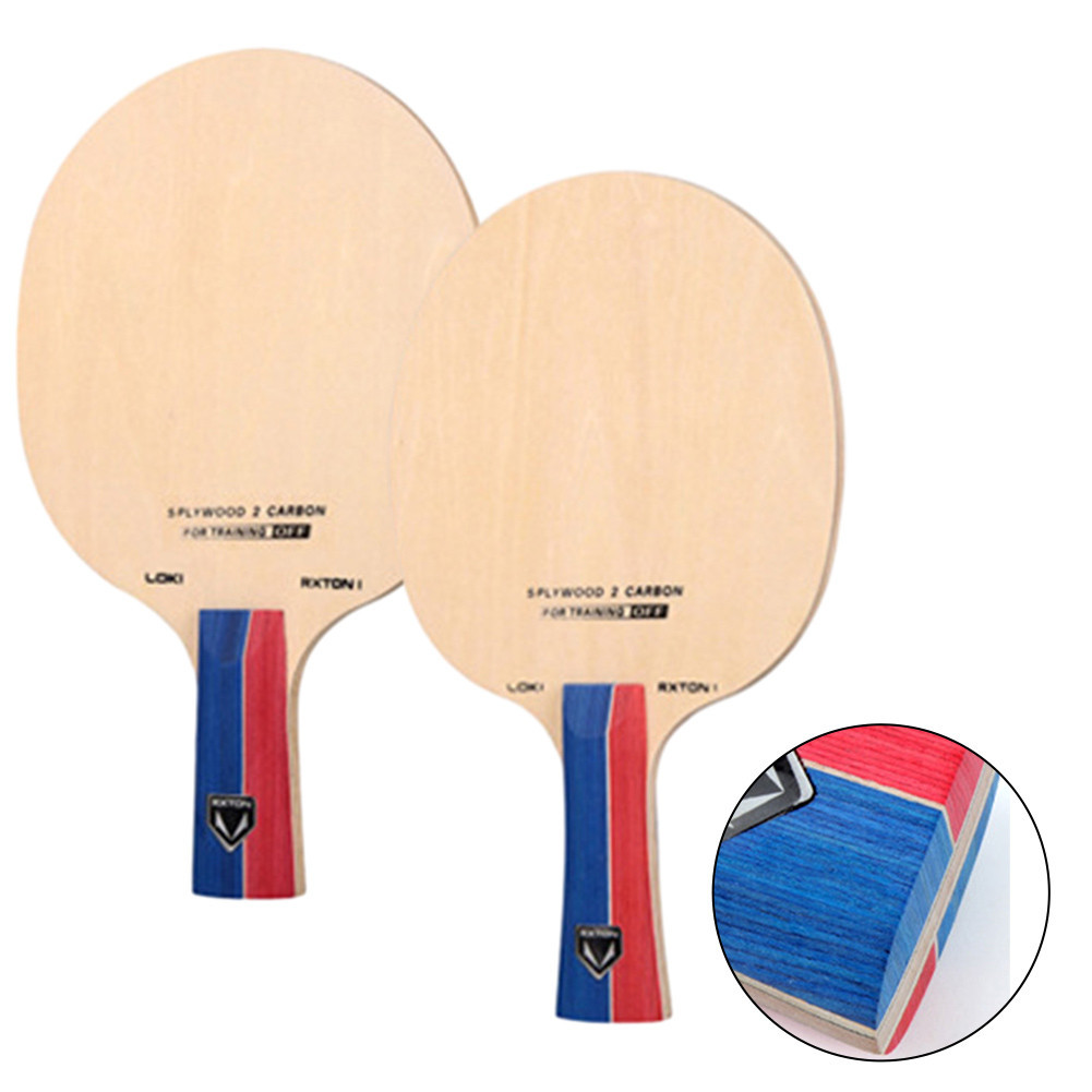 Table Tennis Racket Bottom Plate 5 Ply Wood Long/short Handle Pong ...