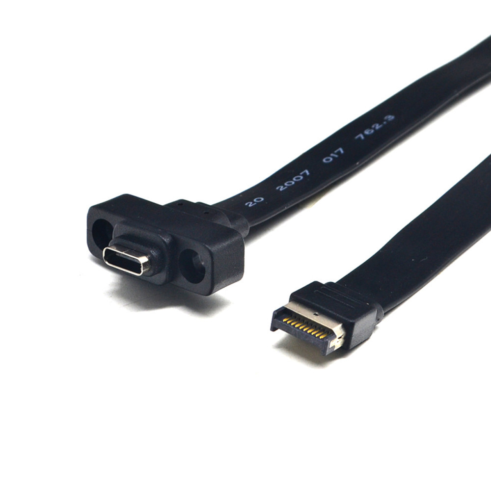 ⊰Connectors USB 3.1 Front Panel Type E to Type C Extension Cable Gen 2 ...