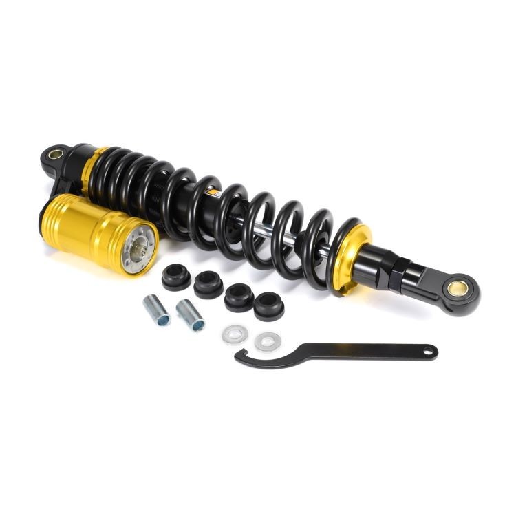 Spring 10mm 430MM 17\" Rear Suspension Air Shock Absorber For ...