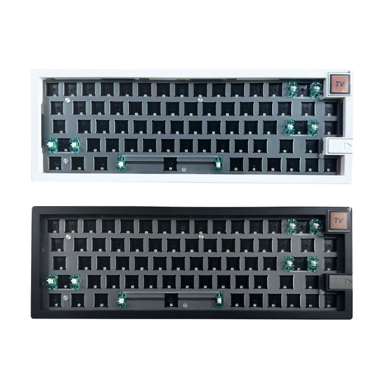 ️Mechanical Keyboard Hot Swappable 2.4Ghz/Bluetooth-compatible Wireless Gamings DIY 3000mAh RGB ...