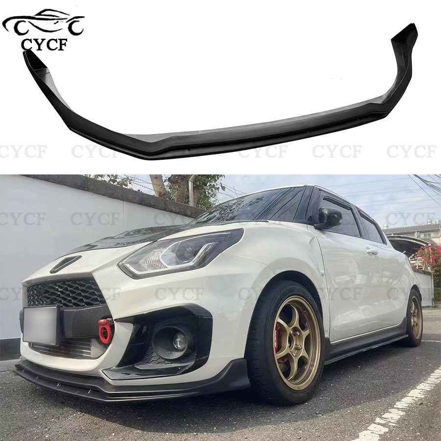 웃For Suzuki Swift Sports ZC33S Series Carbon Fiber Front Lip Diffuser ...