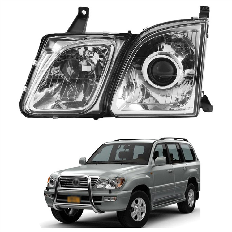 ☞LED Head Lamp light Headlights Assembly Headlamp Fit for Lexus LX470 ...