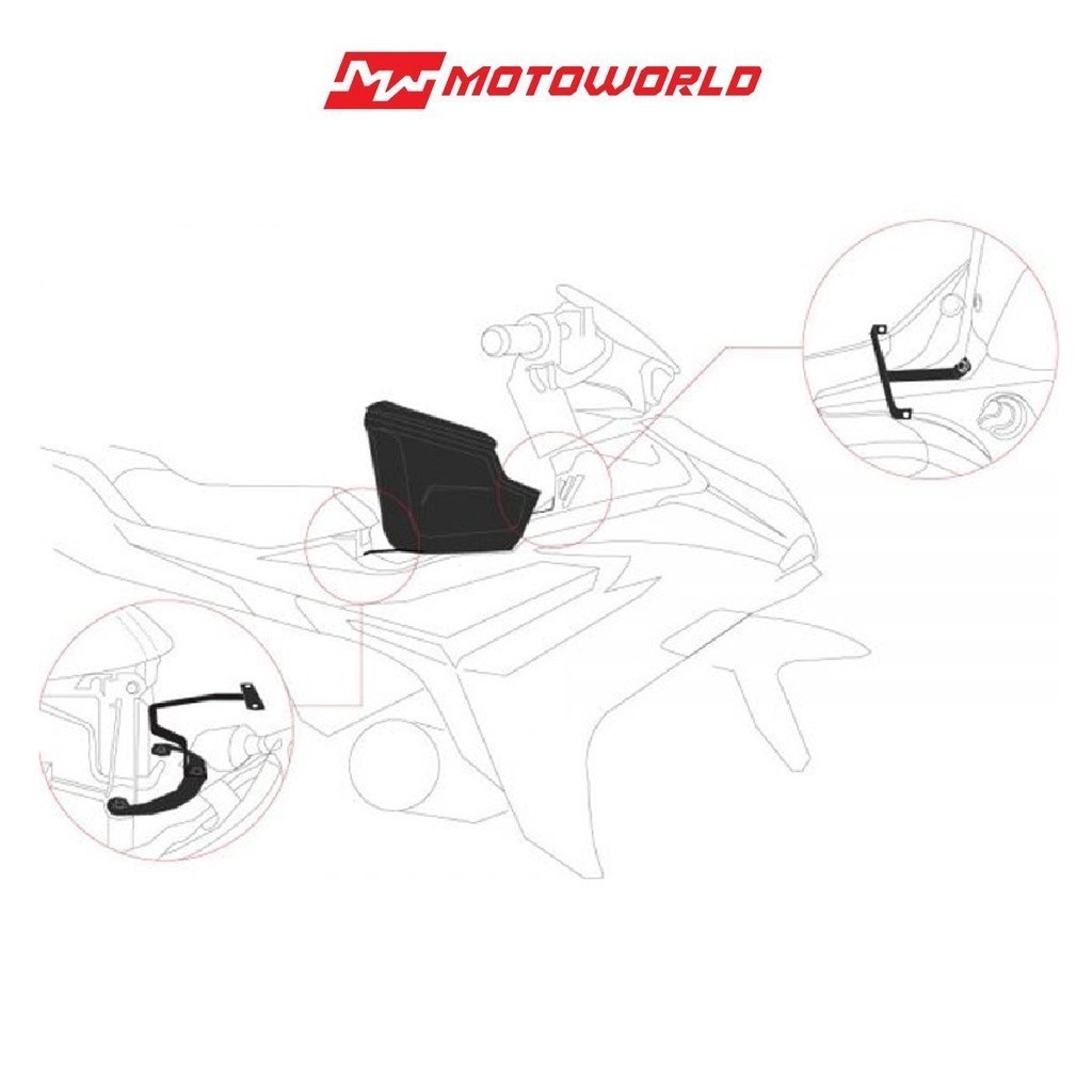 GIVI CR MOTORCYCLE BRACKET/FITMENT KIT | Shopee Philippines