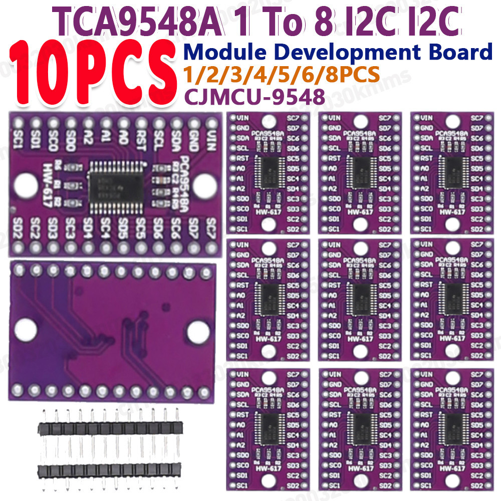 유1-10PCS CJMCU-9548 TCA9548A 1 To 8 I2C I2C Module Development Board ...