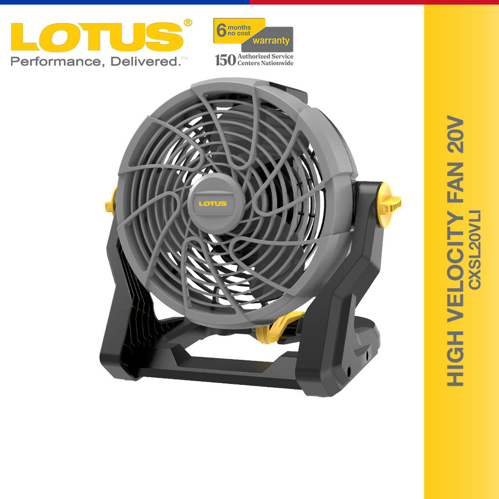 Lotus Cordless High Velocity Jobsite Fan 20V CXSL20VLI -Working Fans ...
