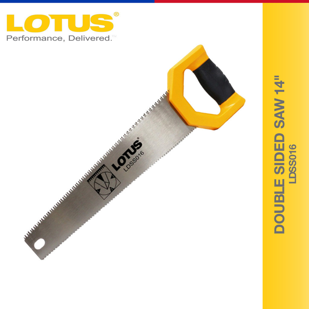 PHLotus Double Sided Saw 14" LDSS016 - Hand Tools | Shopee Philippines