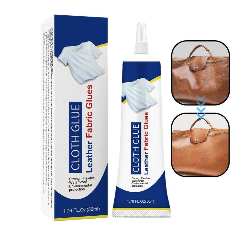♨Liquid Multi-use Fabric Adhere 50ML Fast Tack Dry Sew Glue Jeans ...