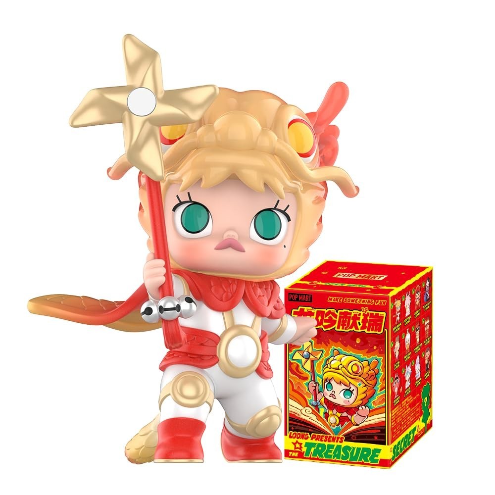 POPMART Loong Presents the Treasure Series [1 Piece] Popmart Gacha ...
