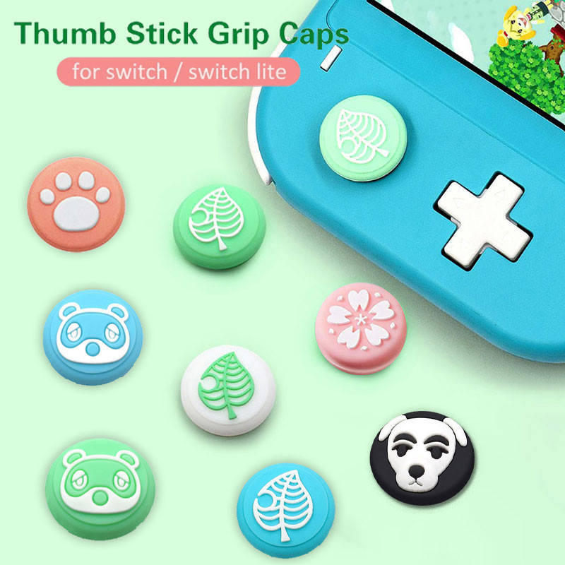 ★4pcs Cute Joystick Thumb Grip Cap Cover For Nintendo Switch NS Lite ...