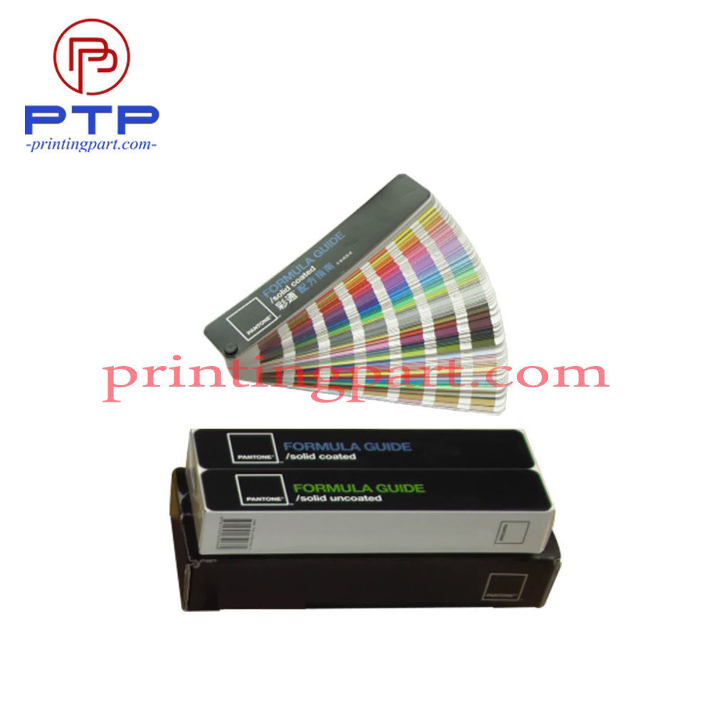 Ⓥsolid Pantone Plus Series Formula Color Guide Chip shade Book Solid ...