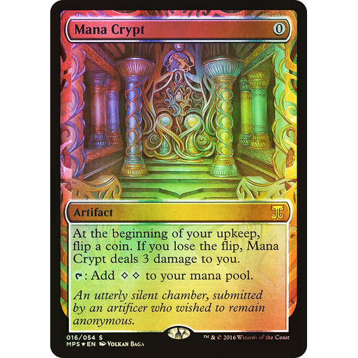MTG Proxy Card - Mana Crypt (Foil) | Kaladesh Inventions (MPS) | Shopee ...