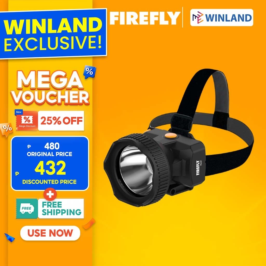 Firefly by Winland Rechargeable LED Head Lamp Headlamp FEL561 | Shopee ...