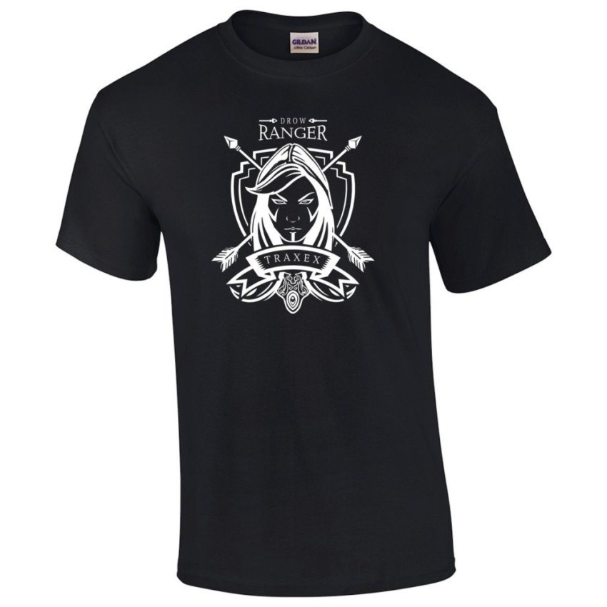 iGPrints Drow Ranger DOTA 2 Classic Shirt T-Shirt (Black) | Shopee ...