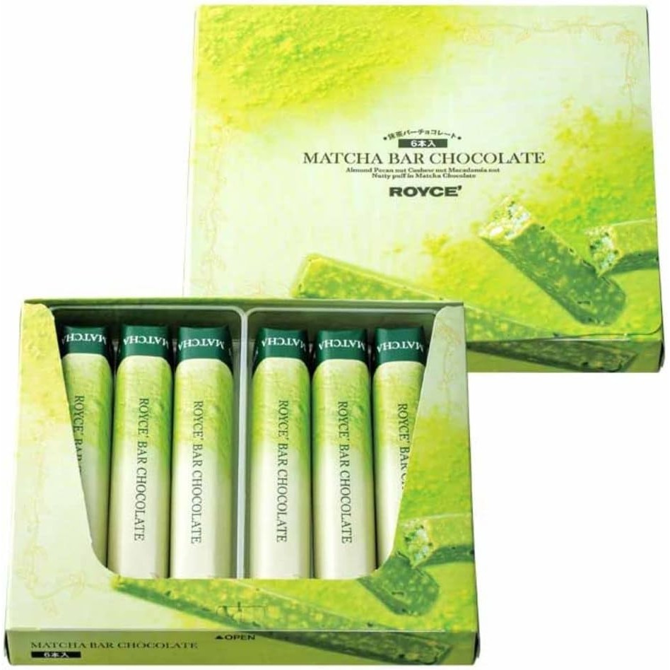 High quality products Directly from Japan ROYCE Matcha Bar Chocolate (6 ...