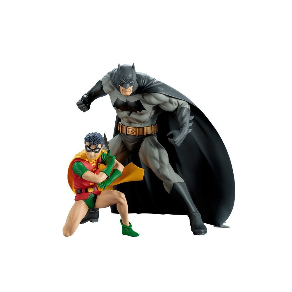 Authentic ARTFX+ DC UNIVERSE Batman & Robin 2 pack PVC painted finished ...