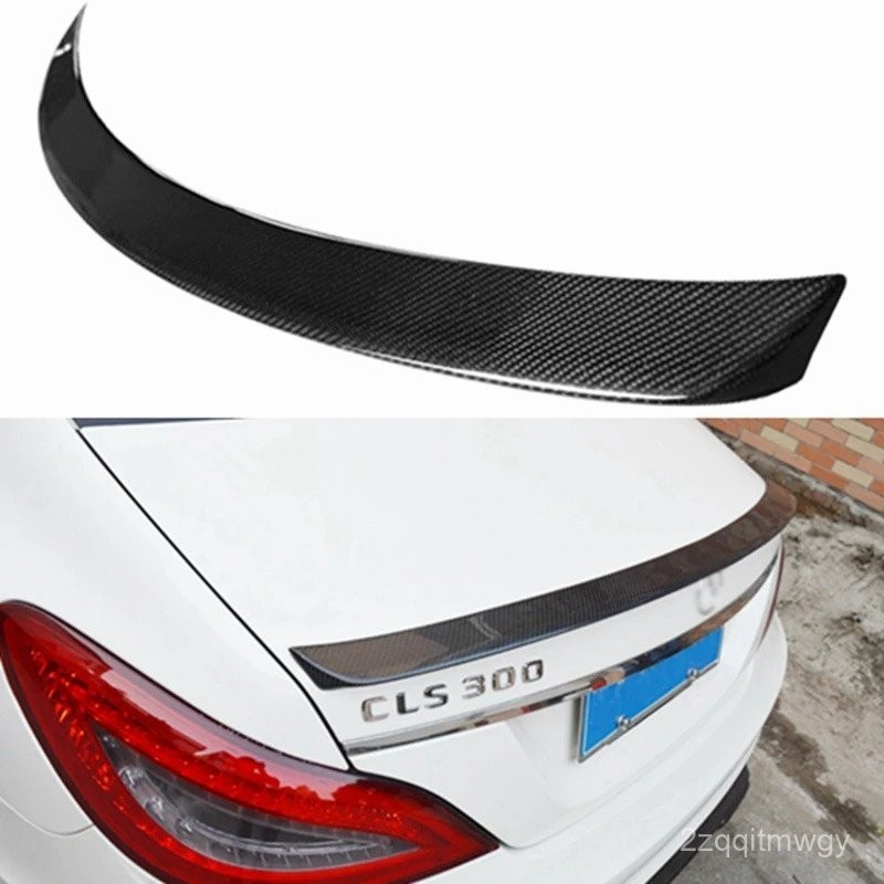 For Mercedes CLS Class W218 Spoiler Carbon Fiber Rear Trunk Spoiler ...