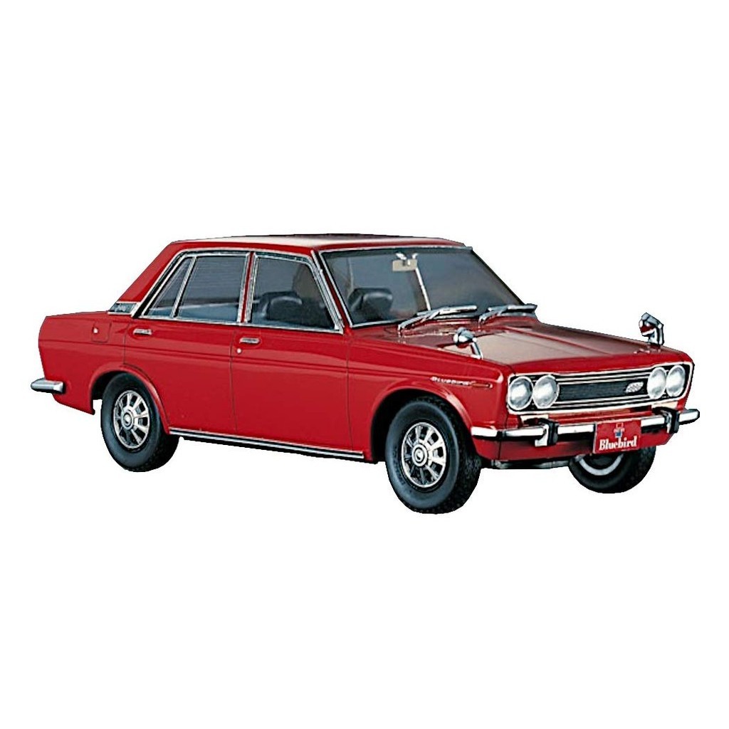 Authentic Hasegawa 1/24 Nissan Bluebird 510 1600SSS 1969 Plastic Model ...