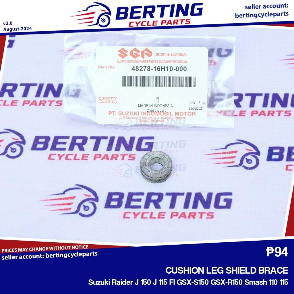 SGP CUSHION LEG SHIELD BRACE Suzuki Raider J 150 J 115 FI GSX-S150 GSX ...