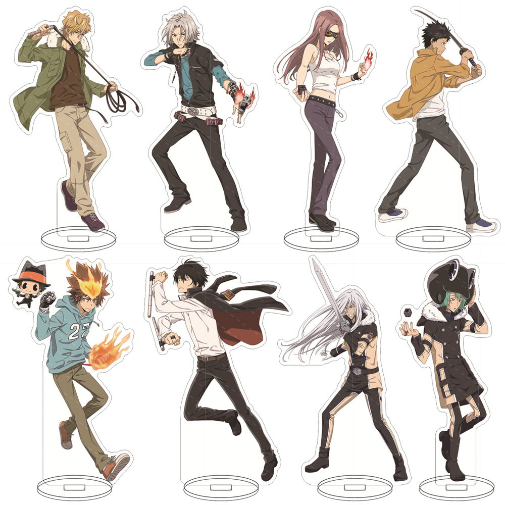 Anime Katekyo Hitman Reborn Acrylic Stand Model Figures Hibari Kyouya ...