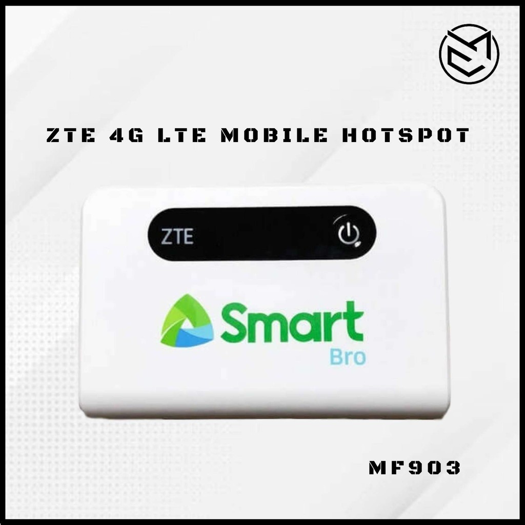 ZTE 4G LTE Mobile Hotspot MF903 5200mAh Open line unlocked (any sim) | Shopee Philippines