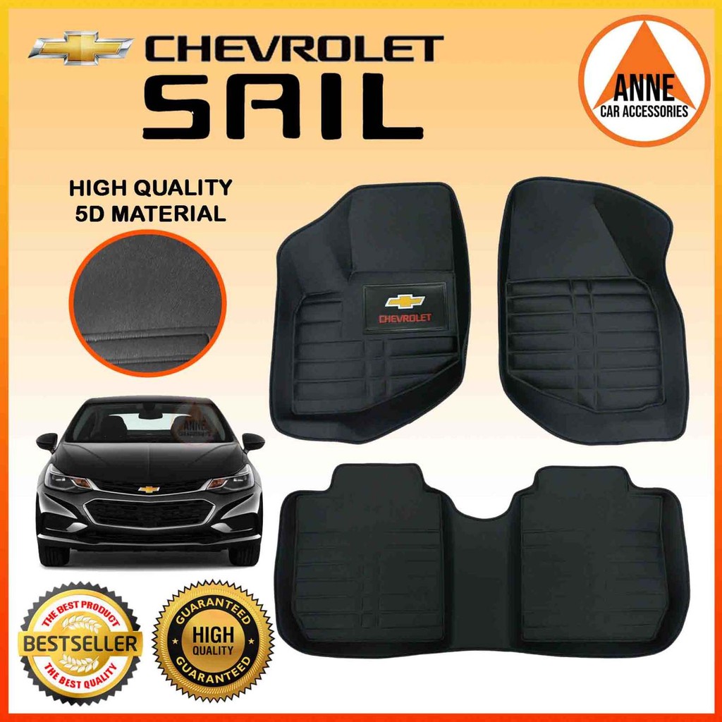 5D Deep Dish Matting for Chevrolet Sail 2016 2017 2018 2019 2020 2021 ...