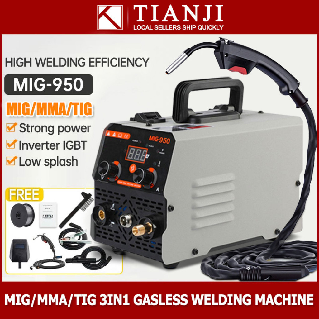 MIG Welding Machine Inverter Portable MIG/MMA/TIG 3IN1 Welding Machine ...