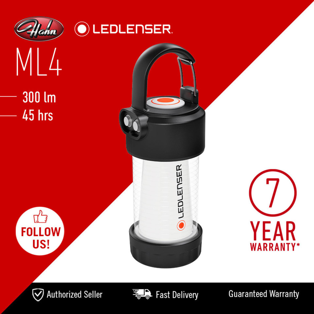 Ledlenser ML4 Rechargeable Outdoor Lantern, Ultra-Compact Lighting | Shopee Philippines