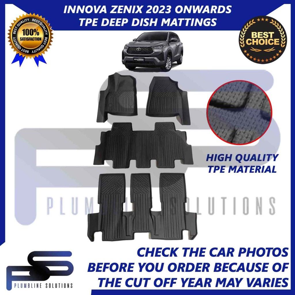 TPE / Diamond ( Black ) High Quality Car Deep Dish Matting for Toyota ...