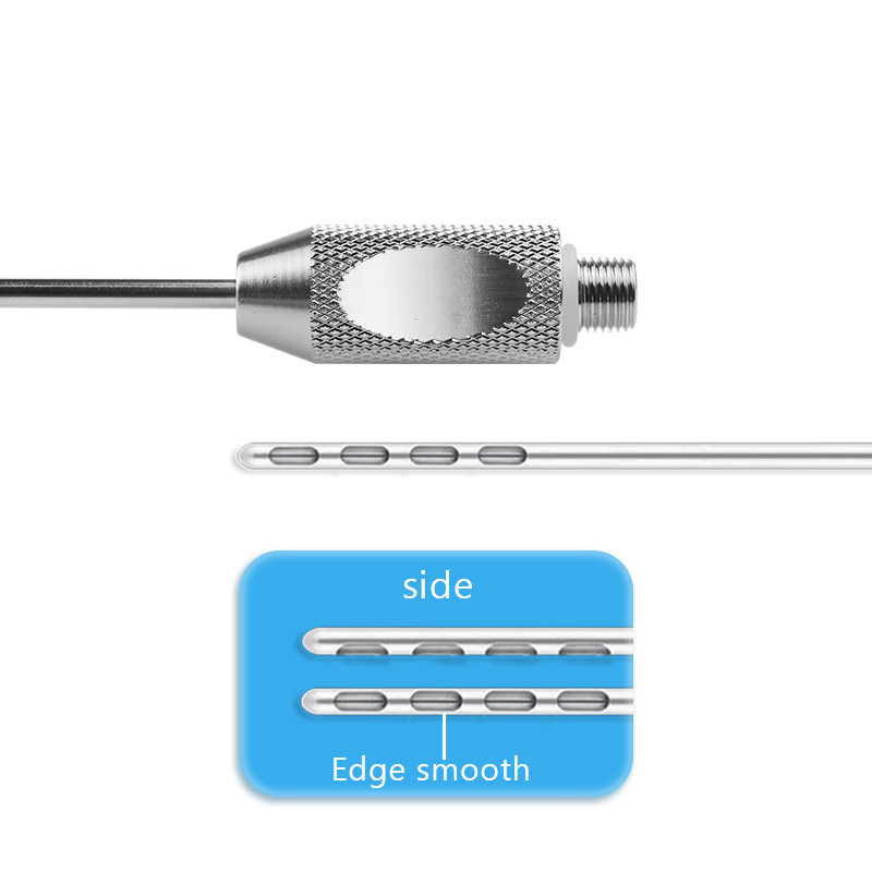 ☆Autoclavable Four Holes Liposuction Needle Micro Cannula with Threaded ...