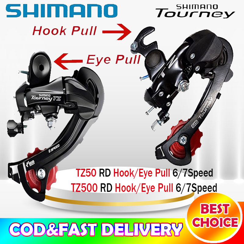 Shimano Tourney RD TZ50/TZ500 RD-SGS 6/7 speed Rear Derailleur Hook/Eye ...