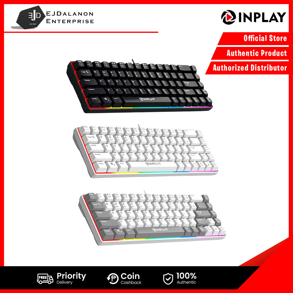 Inplay BK680 68 Key Gaming Keyboard | EJDalanon Enterprise | Shopee ...
