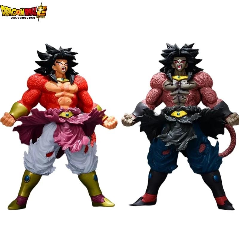 NEW 32cm Super Dragon Ball Heroes Figure Broly Ssj4 Broly Dark Pvc ...