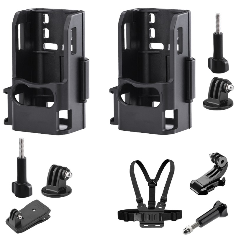 Action Camera Mount Adapter With Double Connectors for D-JI Pocket 3 ...