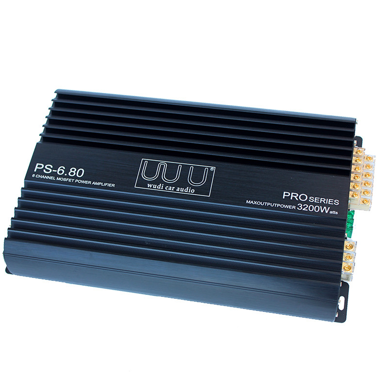 ☂Six-channel car amplifier 5.1-channel power amplifier can bring ...